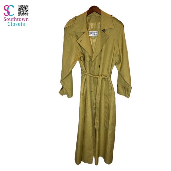 J. Gallery | Jackets & Coats | Vintage J Gallery Trench Coat Womens Tan ...